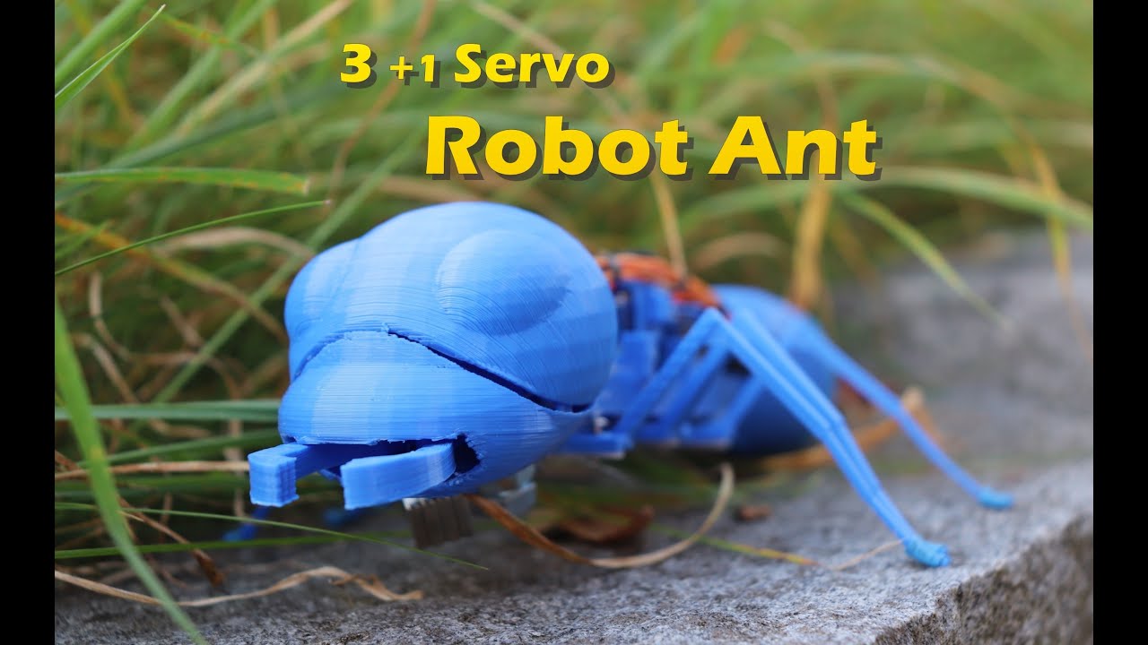 Blue Robot Ant
