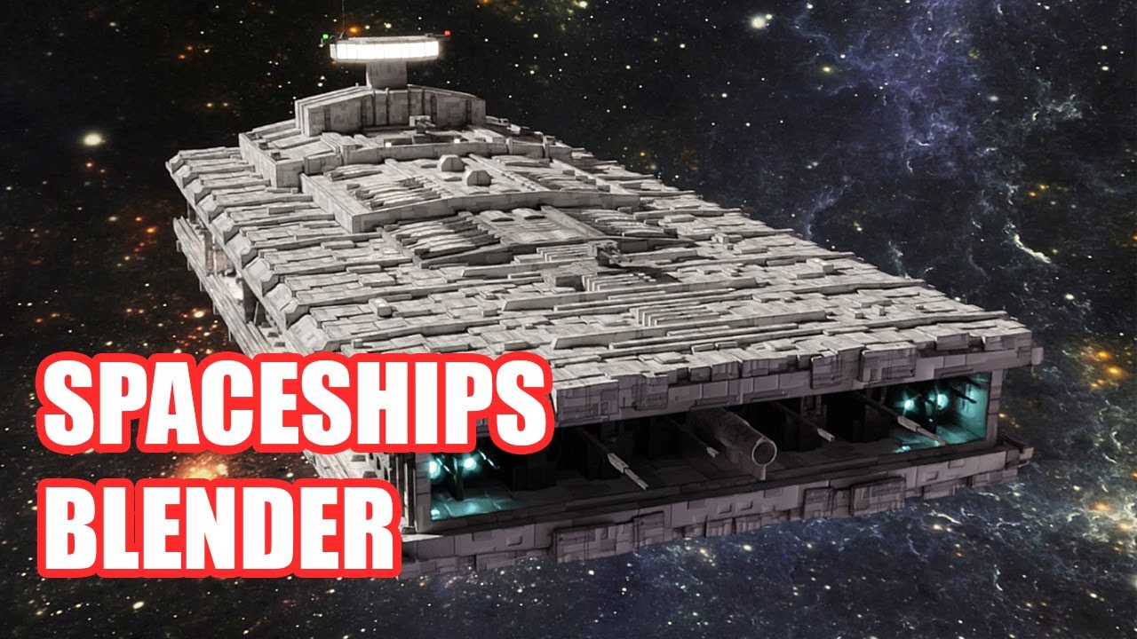 How to create spaceships | Workflow tutorial Blender 2.8x
