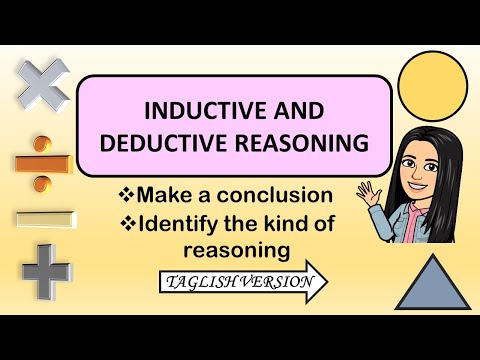 Inductive and Deductive Reasoning