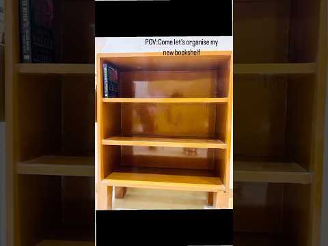 Organising bookshelf #booktube #bookreels #bookanalysis #bookshelves #organisation #bookworm