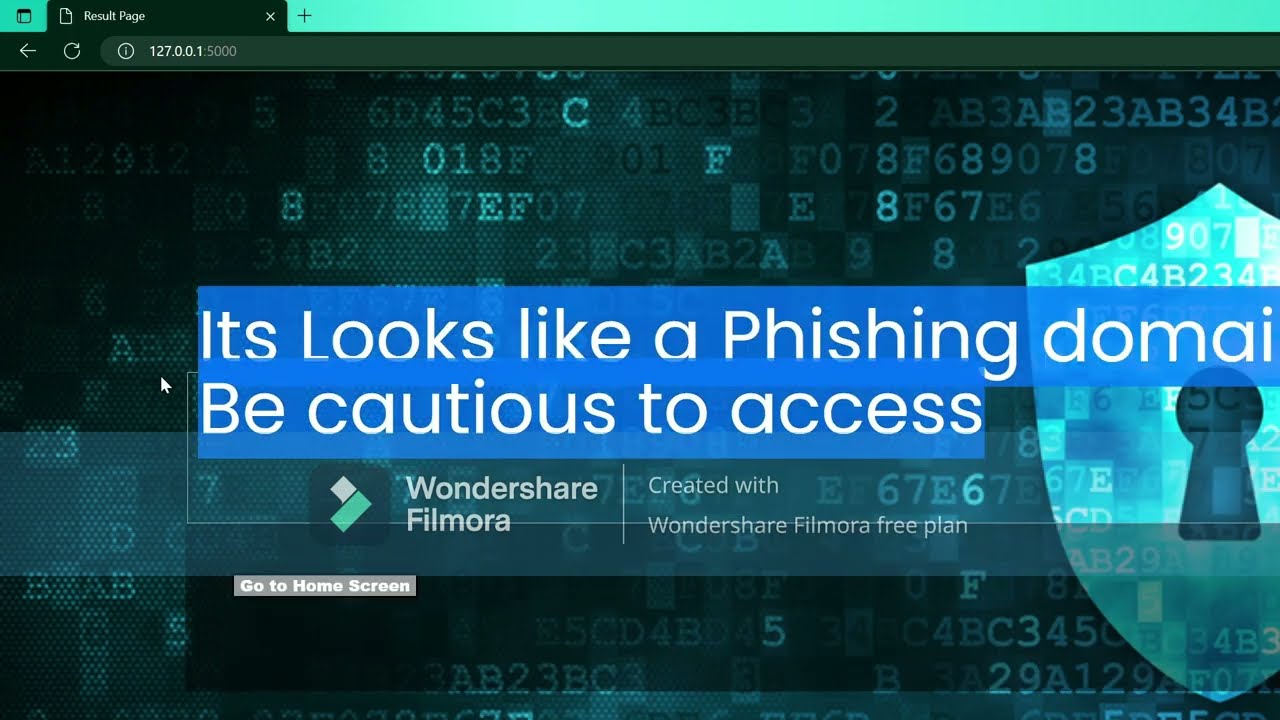 Demo Of Phishing Domain Detection Model