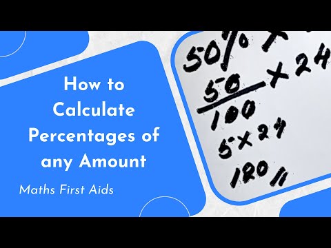 How to Calculate Percentages of any Amount