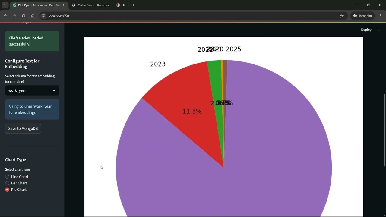 🐍 Plot Pyre - Python-Powered Data Visualization Tool | Hackathon Raptors