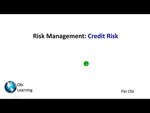 Risk Management at Banks: Credit Risk