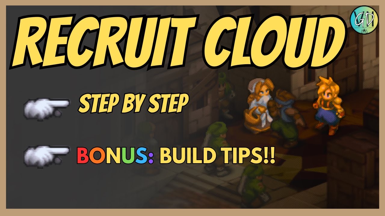 Final Fantasy Tactics The Ivalice Chronicles: How to Get CLOUD (Step-by-Step) + Build Guide ⚔🔥