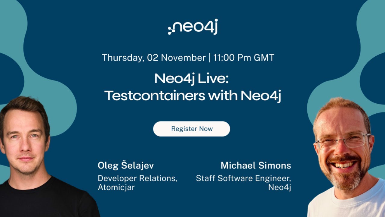 Video: Neo4j Live: Testcontainers with Neo4j - Graph Database & Analytics