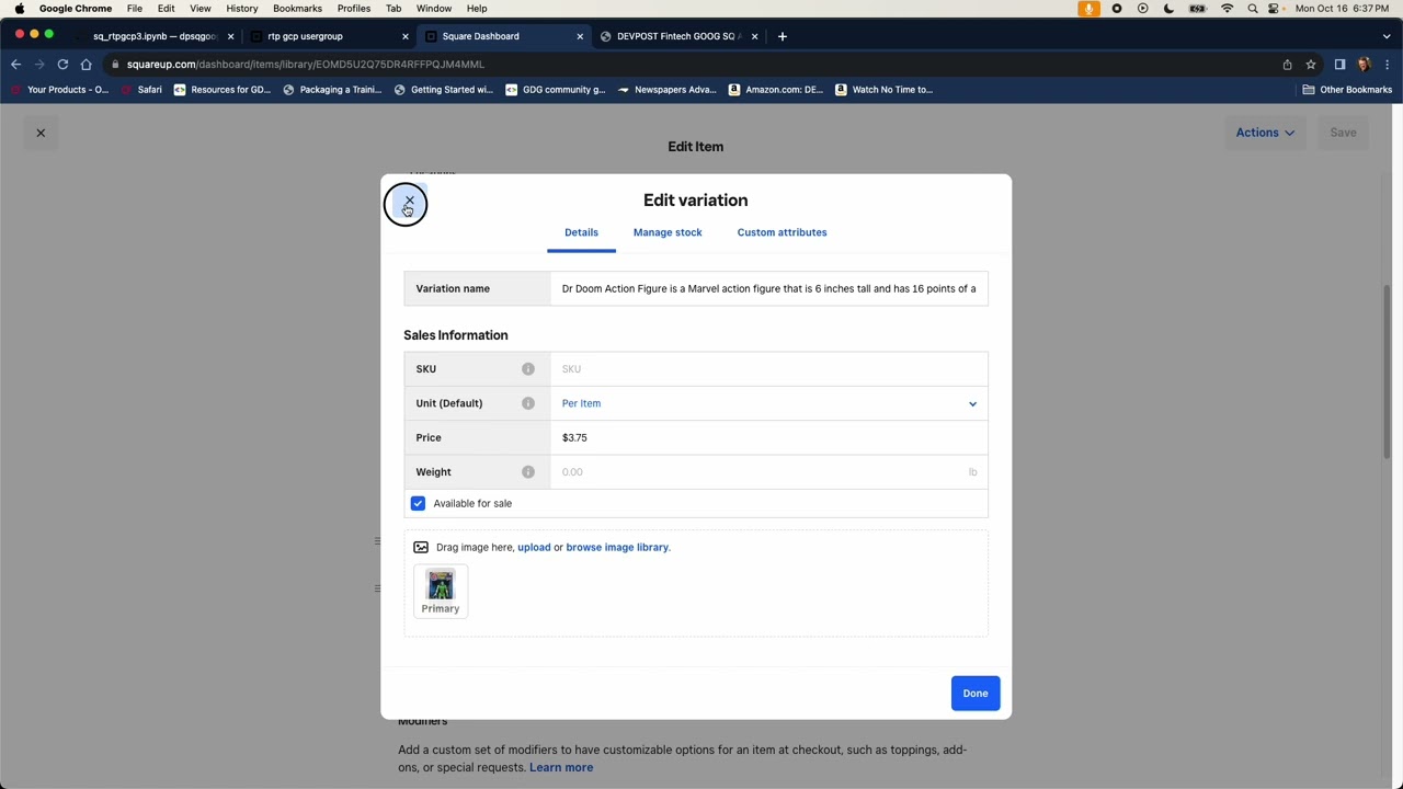 DEVPOST Hackathon Square Google Fintech AI