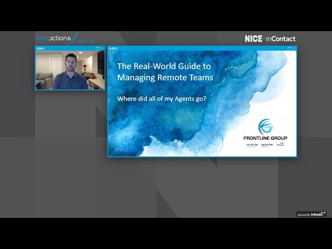 The Real-World Guide to Managing Remote Teams with CXone (Frontline)