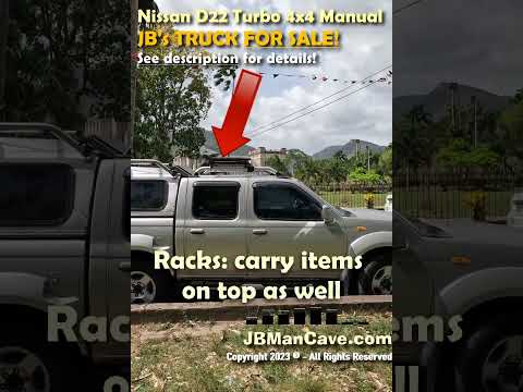 Buy Now: NISSAN FRONTIER D22 4x4 TURBO DIESEL MANUAL Trinidad and Tobago JBManCave.com #Shorts