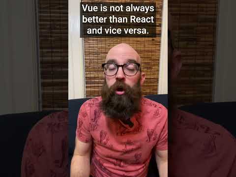 Why Vue is better than React