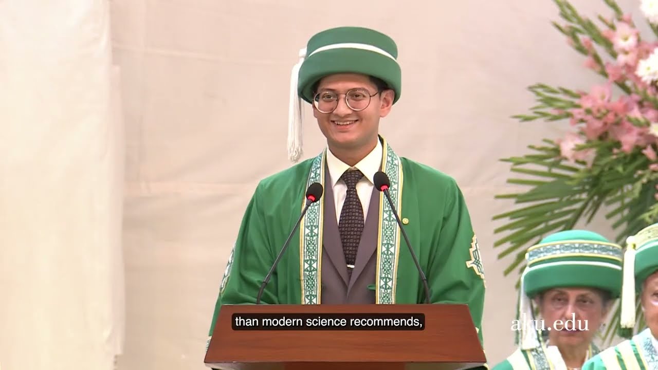 Speech by Valedictorian, Muhammad Taha Nasim | AKU Pakistan Convocation 2026