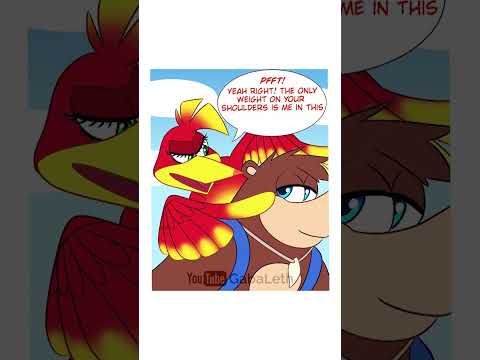 The HEAVIEST Relationship in Smash Bros. #banjokazooie