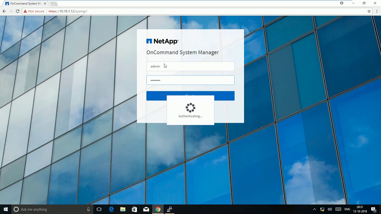Create IPSpace NetApp Cmode 9.4