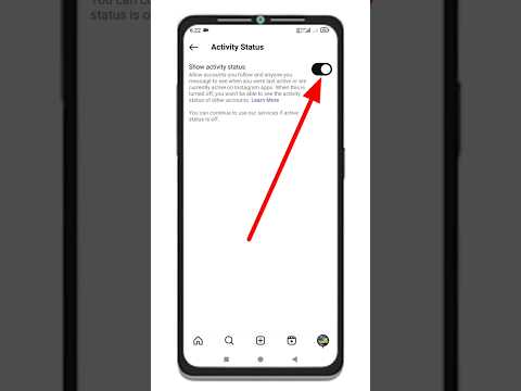 How to turn of active status on Instagram online | Disable instagram show activity status option