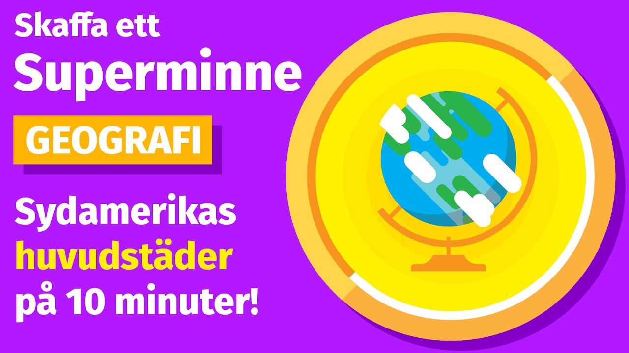 South American countries/capitals mnemonics - General Memory Chat - Art ...