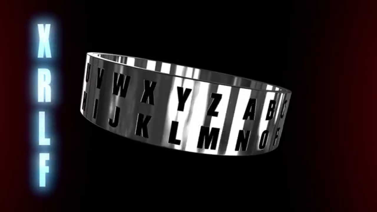 ROT13 Alphabet Decoder Spinner Ring