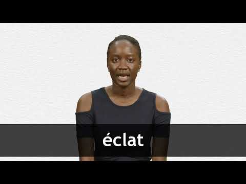 English Translation of “ÉCLAT” | Collins French-English Dictionary