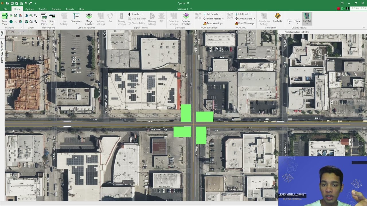 Synchro 11 Tutorial - Introduction, Adding Links and Intersection.