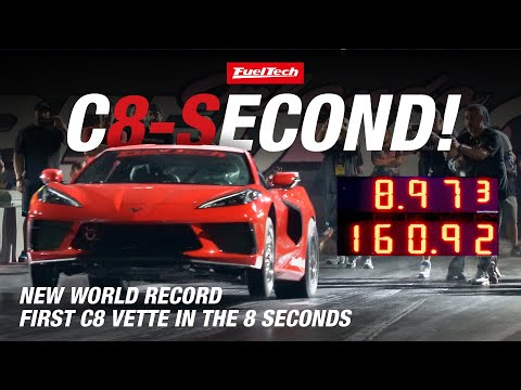 This Wild C8 Corvette Just Broke Into the 8s