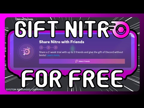New Share Nitro Discord Feature! Give A Friend Free Nitro Now! | Discord Limited Tutorials PART 2