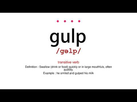 How to pronounce gulp - Vocab Today