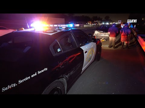 CHP Involved Three-Vehicle Crash on 101E Causes Sig Alert