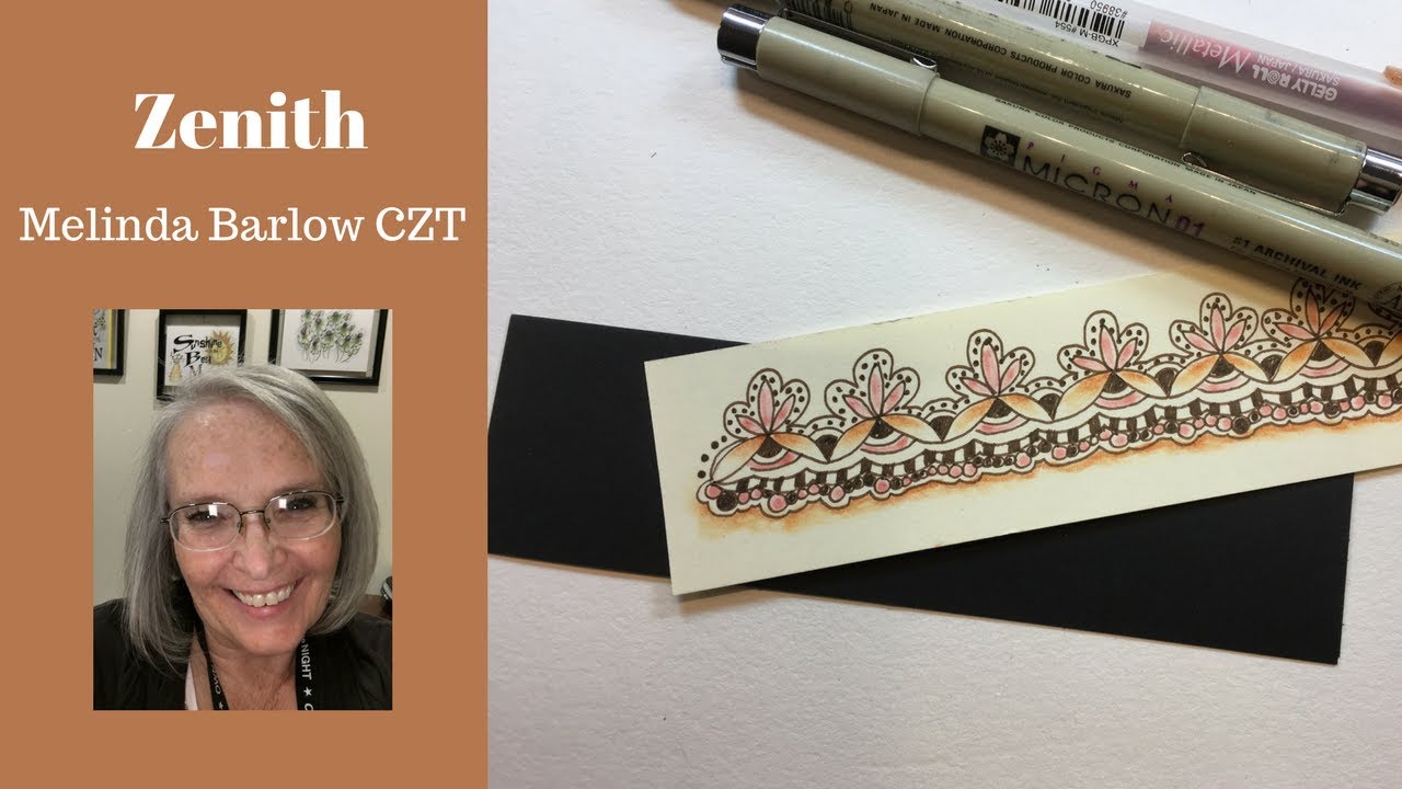 Zenith Tangle Pattern Lesson #268