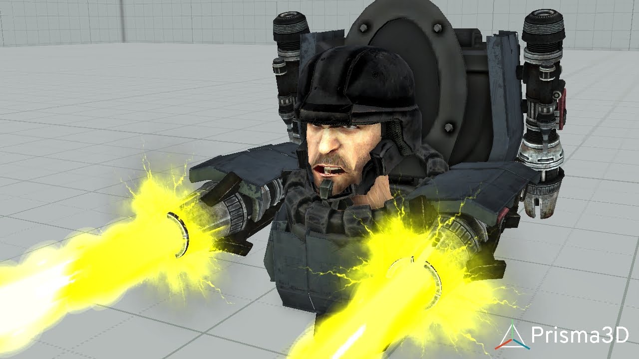 Jetpack Laser Toilet test(P3D)