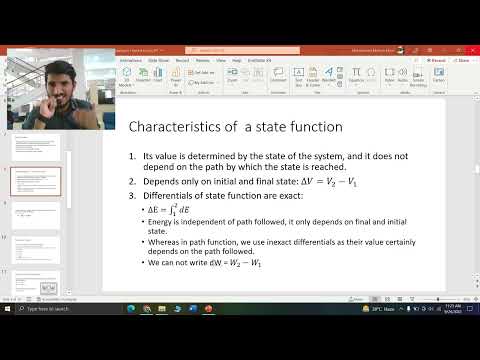 Properties of state function in Thermodynamics | What is state function | Example and Explanation