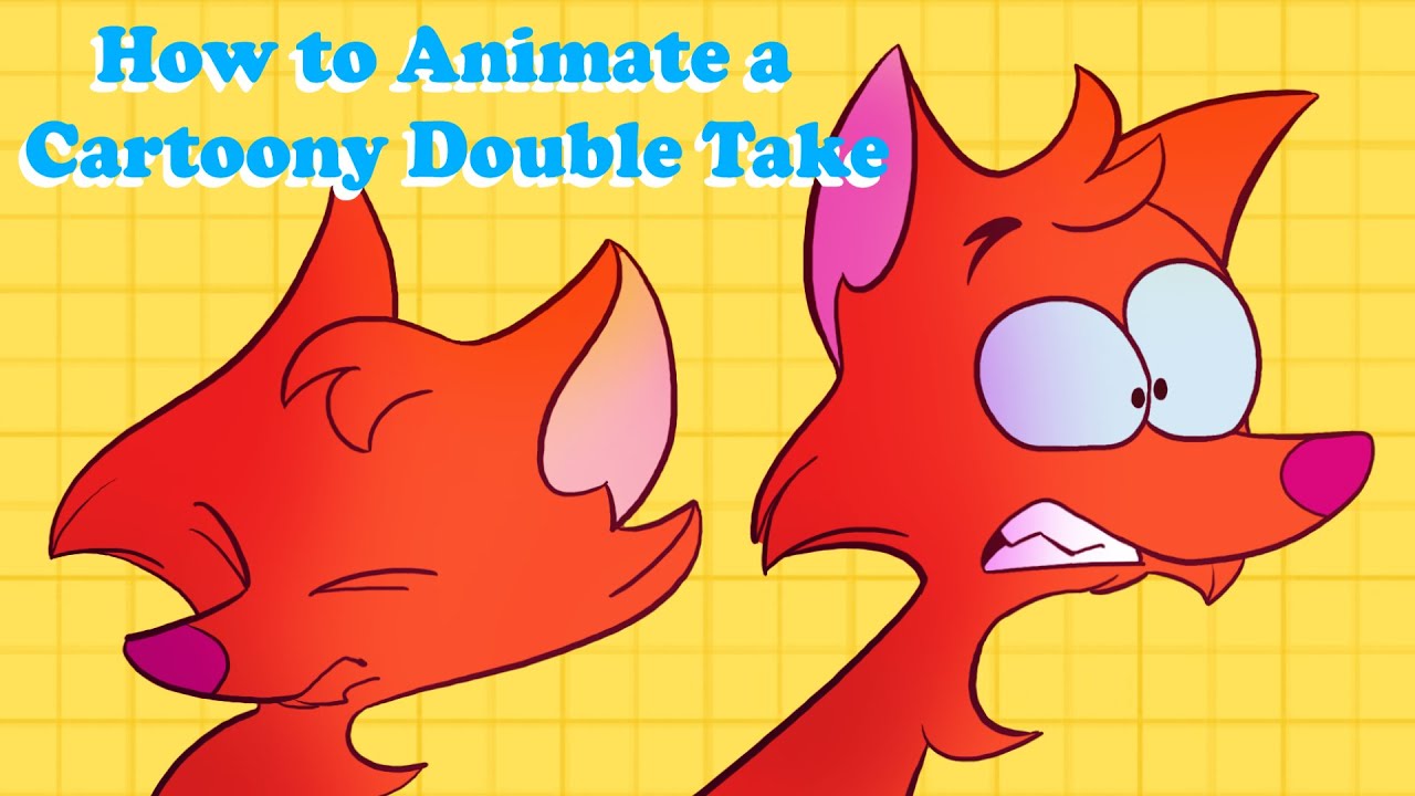 How to Animate a CARTOONY Double Take