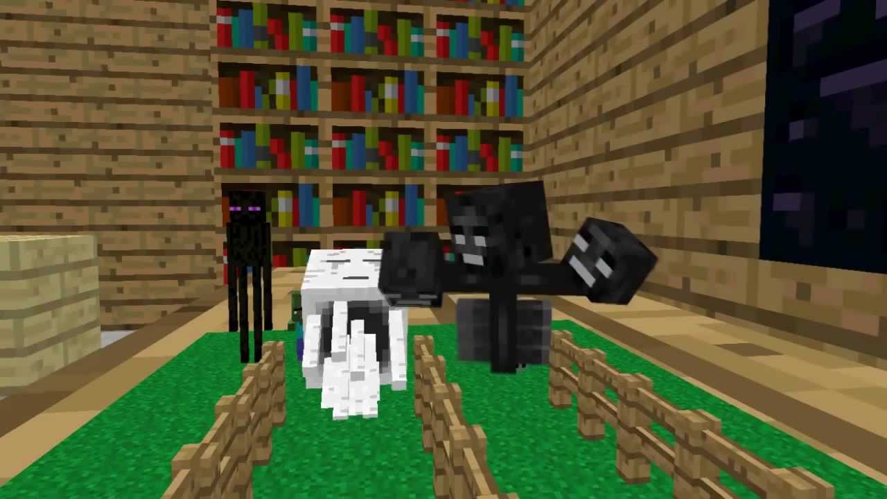 Monster School Acrobatics minecraft animacion HD