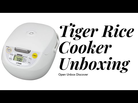Tiger Rice Cooker Unboxing