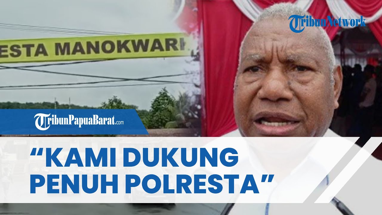 Masyarakat Adat Arfak: Kami Nyatakan Dukungan Penuh pada Polresta Manokwari - Tribun Video