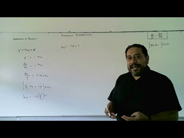 Understanding The Method Of Separation Of Variables In Differential