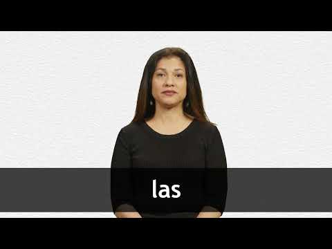 English Translation of “LAS” | Collins Spanish-English Dictionary