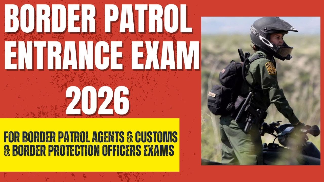 Border Patrol Agent Exam 2026 Study Guide Test Prep BPA CBPO officers #cbp #policeexam #borderpatrol