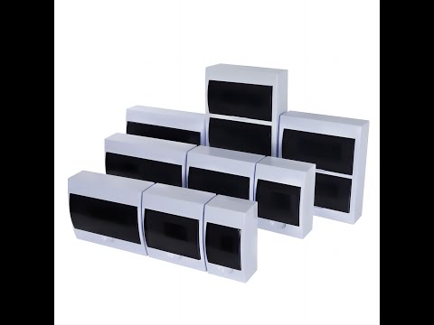 WSMS 2/3/4/6/8/10/12/15/18/24/36 Way IP40 Plastic Electrical Db MCB Distribution Box for home use