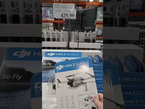 DJI Mini 3 Camera Drone at COSTCO (No obstacle avoidance on this unit)