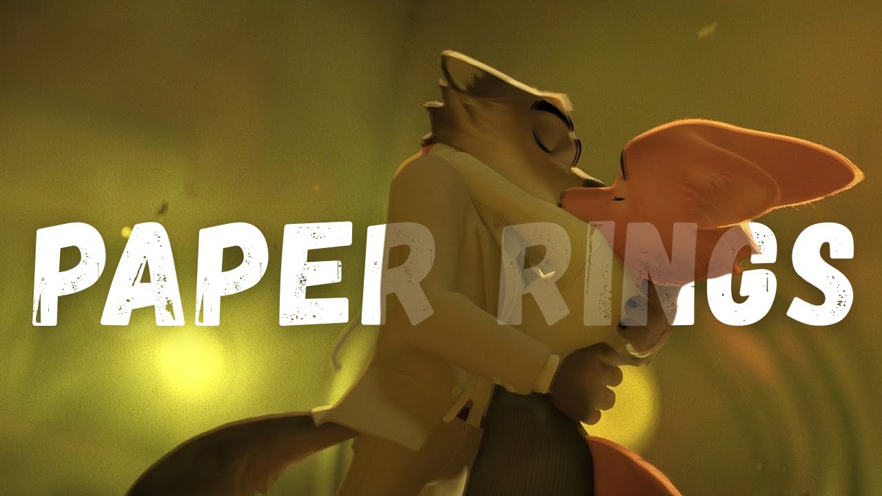 Paper Rings | Diane Foxington x Mr. Wolf edit | from The Bad Guys