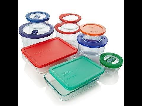 Pyrex Mixed 18piece Storage Set