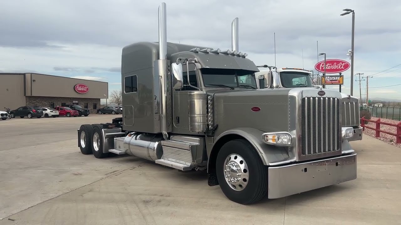 FOR SALE - 2022 Peterbilt 389 605HP 2050TQ in Pepper Gray!  $139,900    Keith Couch 970-691-3877