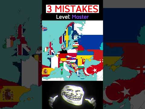3 Mistakes | Level: Master | Map Quiz