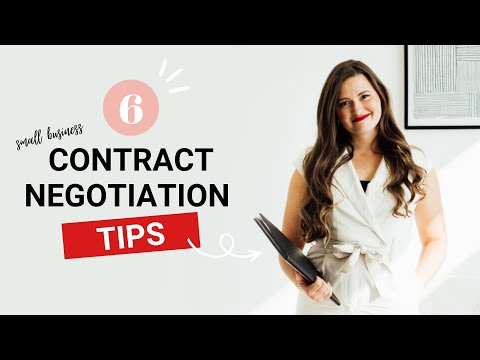 6 KEY Contract Negotiation Skills | Redline Your Own Contracts (Advocate For Yourself)