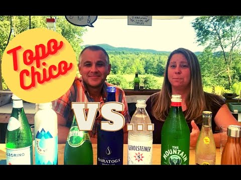 Water taste test - Topo Chico versus …