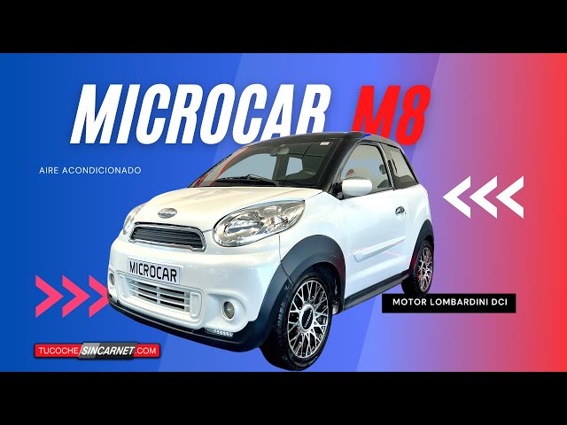 Microcar M8 Coche pequeño en Blanco ocasión en LALIN por € 11.495,-