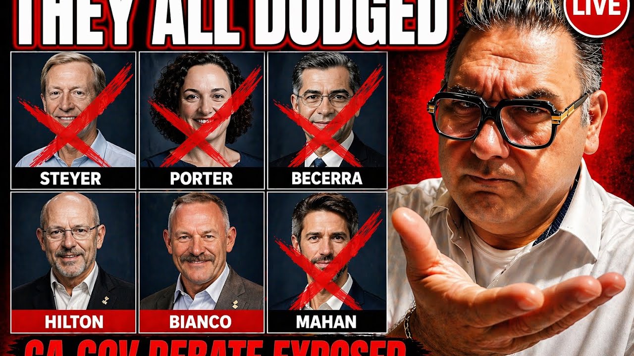 California Gov Debate 2026 BREAKDOWN: Hilton, Porter, Bianco, Steyer, Mahan, Becerra | LIVE Reaction