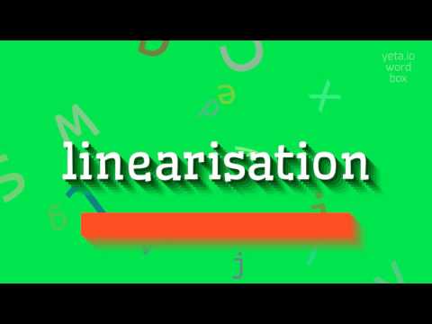 How to say "linearisation"! (High Quality Voices)