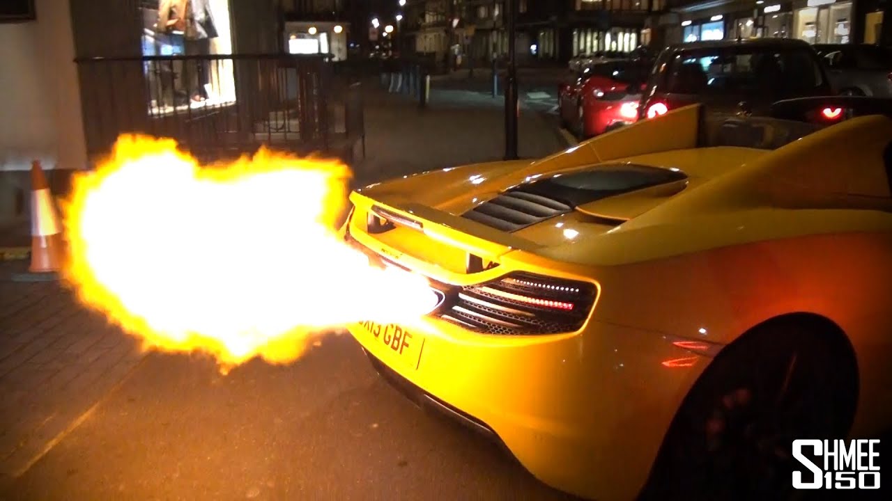 McLaren 12C Flamethrower: The Proper Supercar Fire - autoevolution