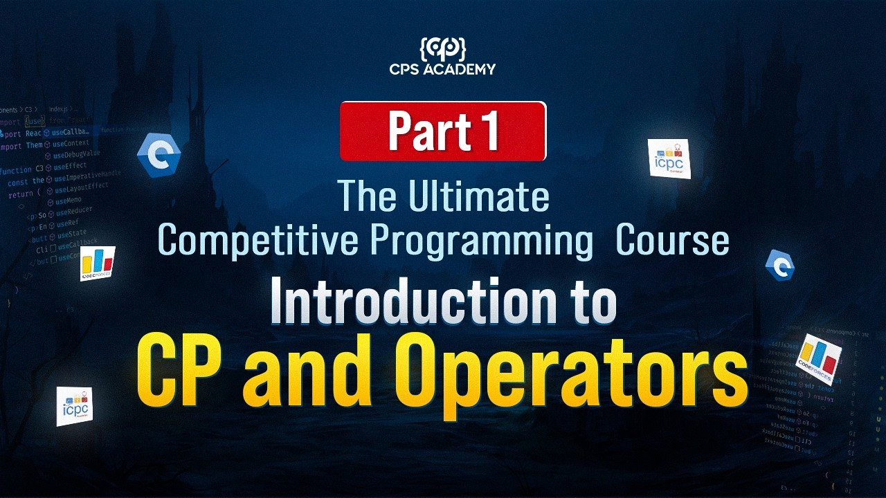 Complete Beginner's Guide to Competitive Programming | Hello World to Operators | Free CP Bootcamp