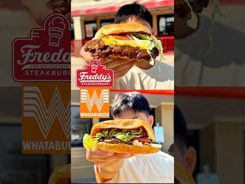 Freddy’s VS Whataburger #foodnoob #thefoodnoob #series #burgers #fastfood